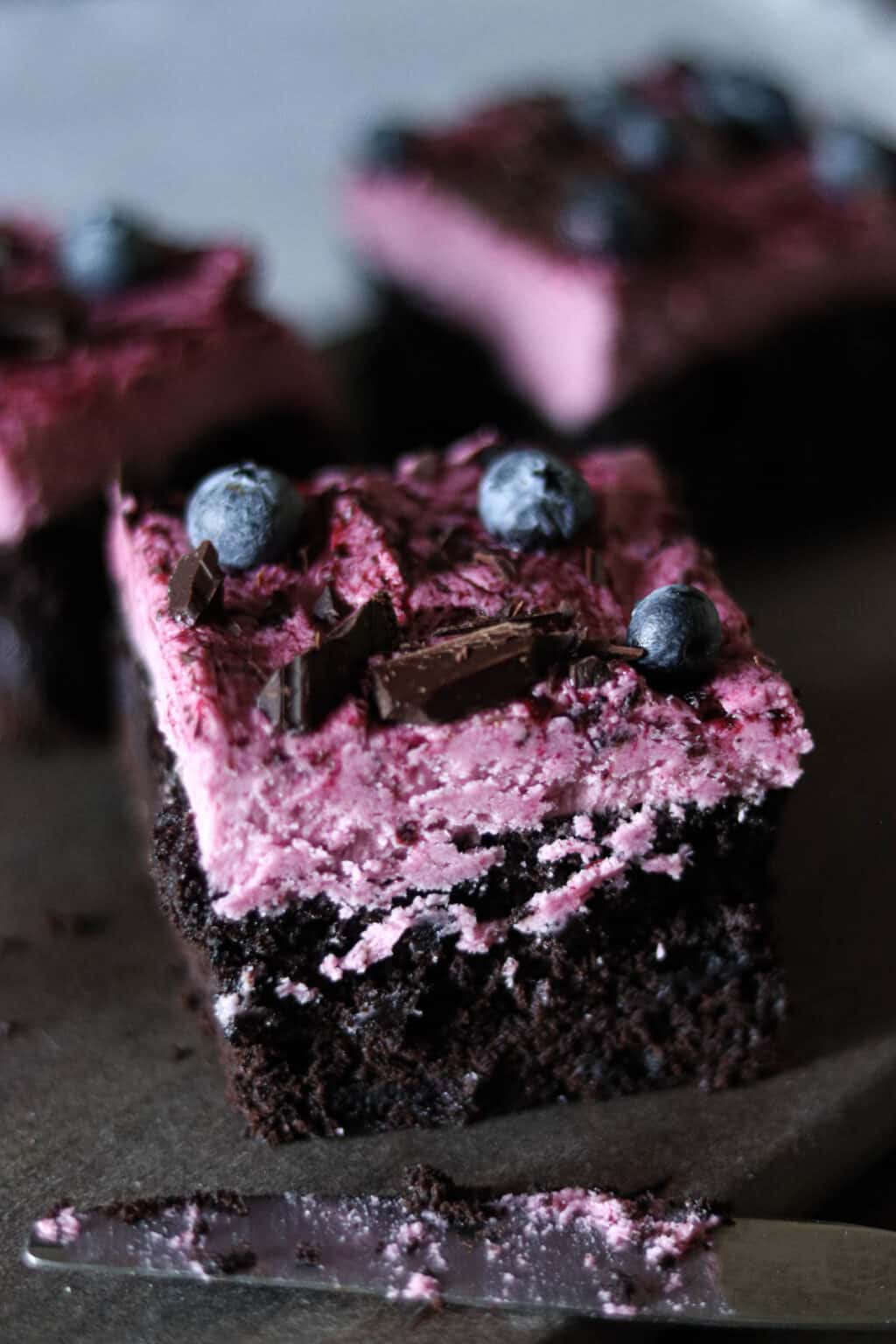Blueberry Chocolate Cake - The Copper Table