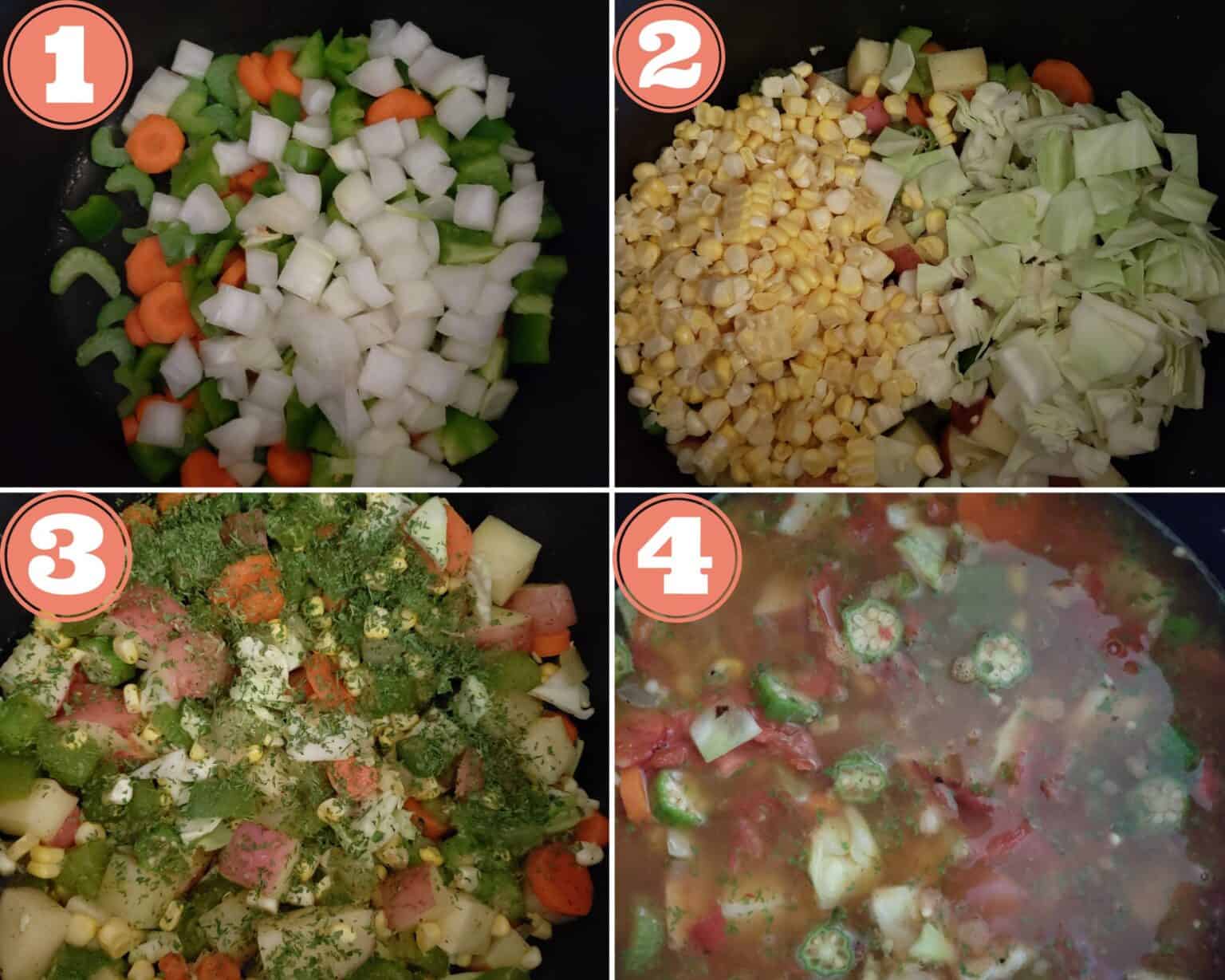 Grandma's Homemade Vegetable Soup - The Copper Table