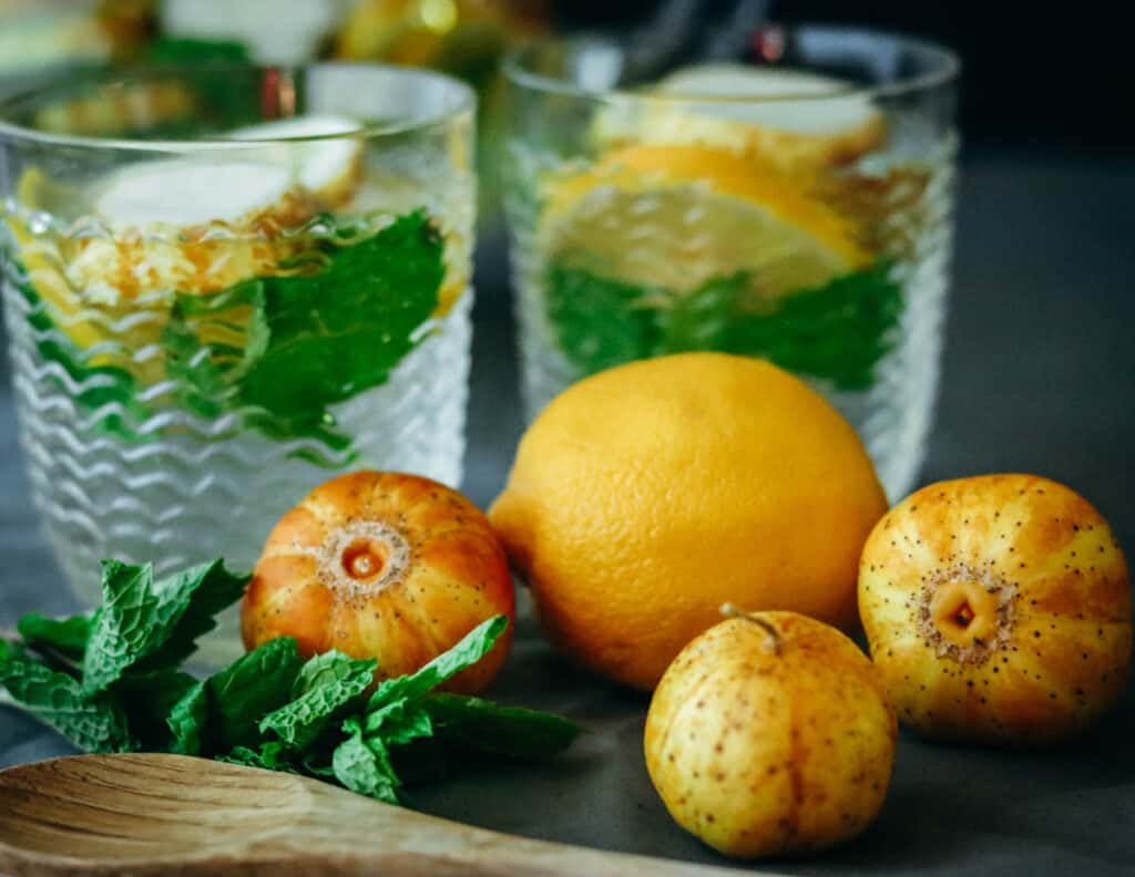 Lemon Cucumber Water - The Copper Table
